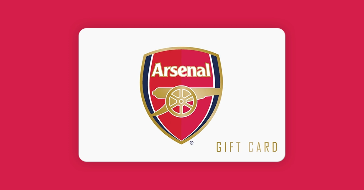 Arsenal Giftcard kopen | cadeaubon.be